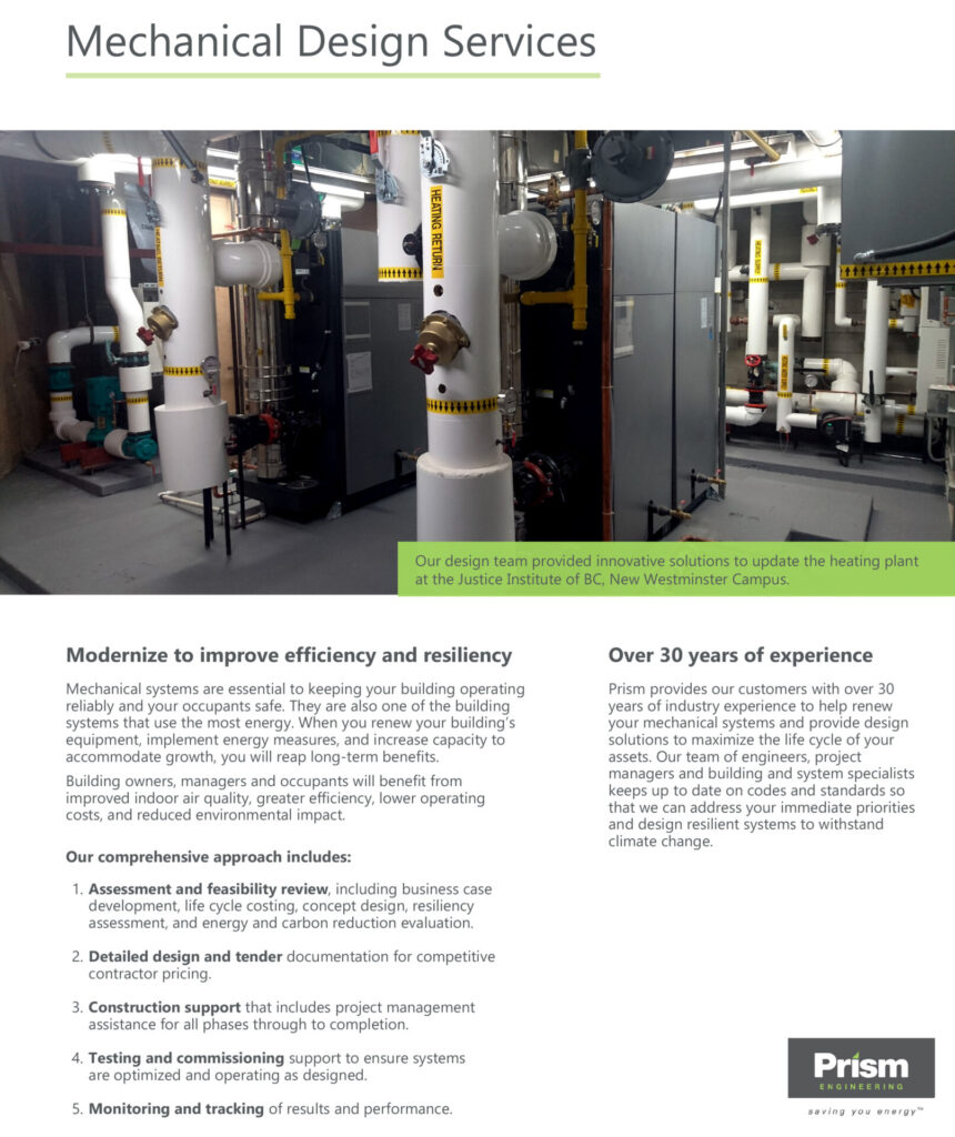 Plumbing - Prism Engineering